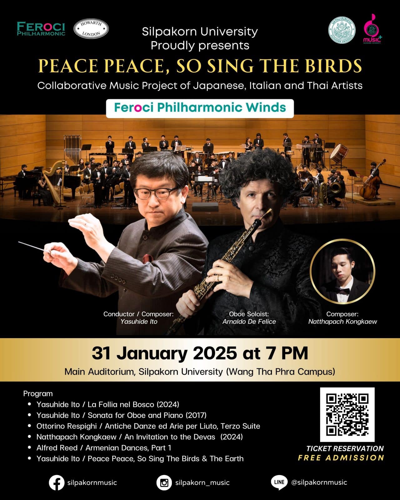 Peace Peace, So Sing The Birds - Faculty of Music Silpakorn University